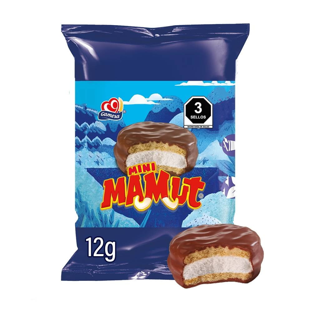 Galleta Gamesa Mini Mamut 6 28 12 Grs El Rey Del Dulce